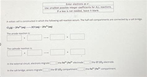 solved enter electrons as e e smallest possible integer