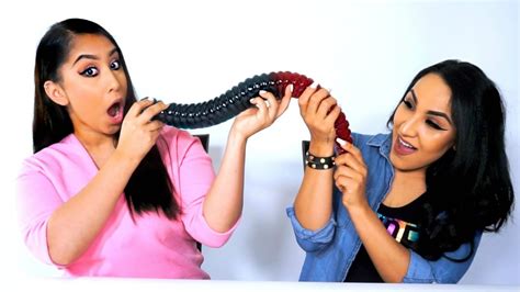 Worlds Largest Gummy Worm Challenge Youtube