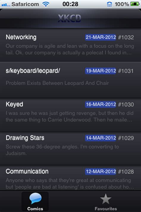 GitHub Edwinbosire Xkcd Reader A Simple Xkcd Reader