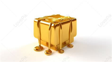 빈 캔버스에 매혹적인 반짝이는 금 큐브 아이스크림을 3d 렌더링 아이 배경 크림 3d 배경 3d 아이 배경 이미지 Hd 아이 크림 3d 3d 아이 배경 사진 무료