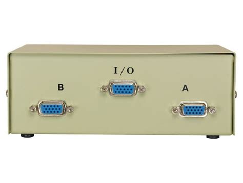 2 Way DB15 Manual Data Switch Box Data Switch
