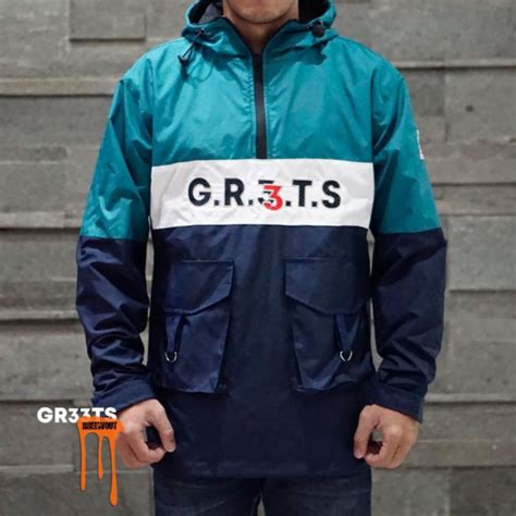 Jual Jaket Taslan Zn Greets Pria Keren Jaket Terbaru Taslan Zn