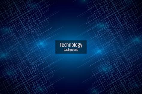 Абстрактный технологический фон Премиум векторы