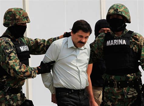 Joaquin El Chapo Guzman Head Of Mexicos Sinaloa Cartel Captured Time