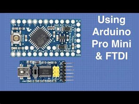 Arduino Pro Mini FTDI USB Pinout Guide For Beginners