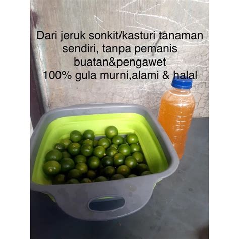 Jual Sirup Sonkit Jeruk Kasturi Jeruk Kunci Kit Iu 330ml Shopee Indonesia