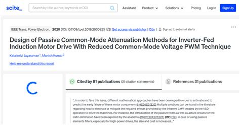 Design Of Passive Common Mode Attenuation Methods For Inverter Fed Induction Motor Drive With