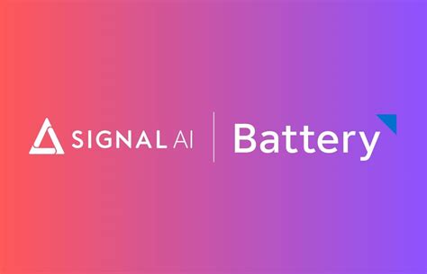 Signal Ai Announces 165 Million Investment Round Led By Battery