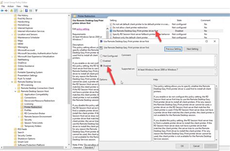 Remote Desktop Services Easy Print Sorunu Erdem Aytek