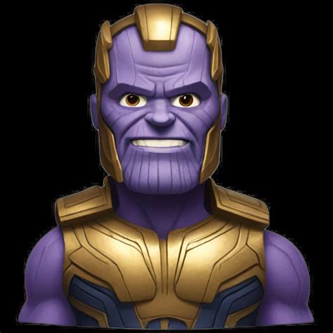 Thanos Marvel Emoji Ai Emoji Generator