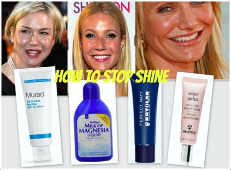 How To Stop Shiny Face With Makeup