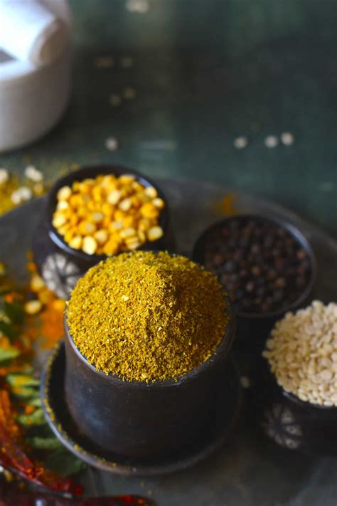 Homemade Sambar Powder Recipe Fun Food Frolic