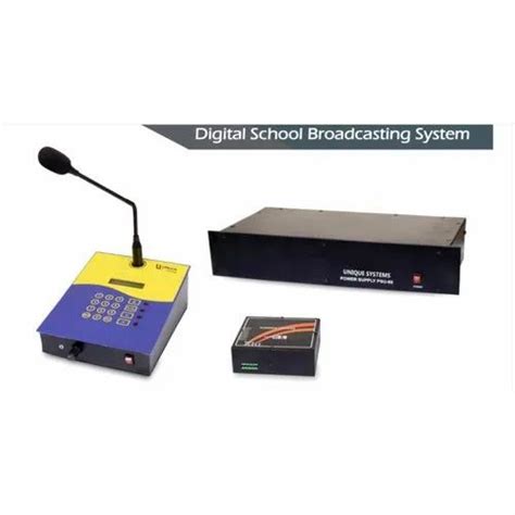 230 V Digital Broadcasting System For School At Rs 20000 Set In