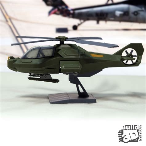Stealth Apache Helicopter