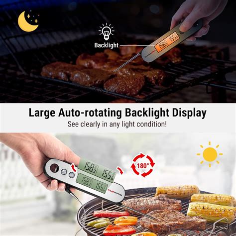 Review Thermopro Tp610 Dual Probe Instant Read Meat Thermometer