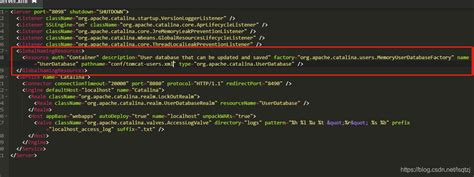 Tomcat Usersxml 配置不生效原因排查tomcat Usersxml 不生效 Csdn博客