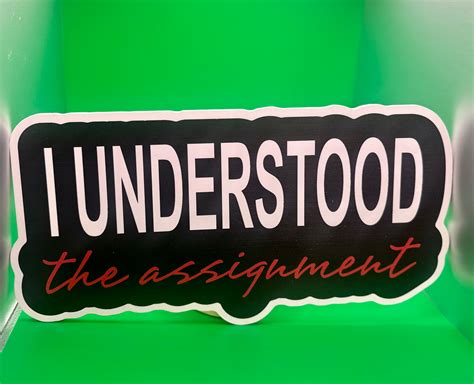 I Understood The Assignment 2show 360 Props