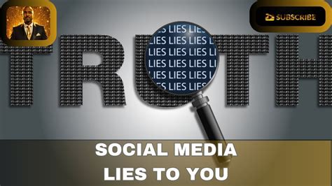Social Media Lies To You Socialmedia Lifelessons Mentalhealth Youtube