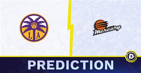 Los Angeles Sparks Vs Phoenix Mercury Prediction Mercury Expected To