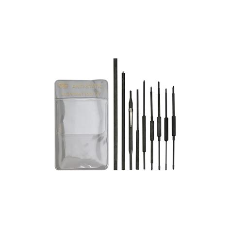Gc Electronics As 5007 Anti Static Alignment Tool Set 9 Pieces