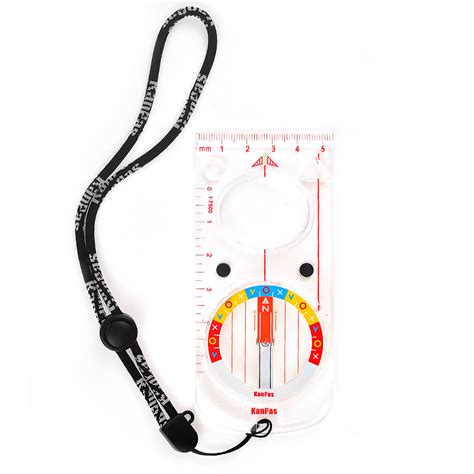 Kanpas Elite Baseplate Orienteering Compass With Magnifier