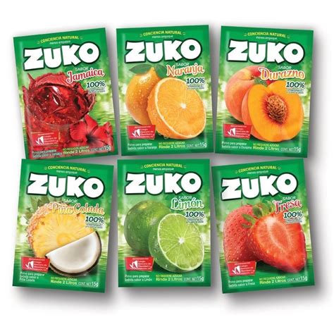 40 Paquetes De Refresco Instantáneo Zuko Cubisla Marketplace