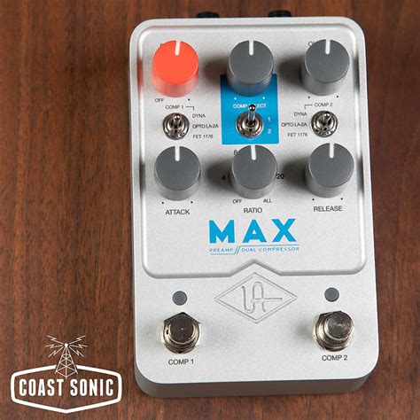 Universal Audio Max Preamp And Dual Compressor Reverb