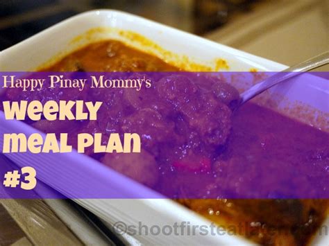 Happy Pinay Mommy Weekly Meal Plan 3 Happy Pinay Mommy