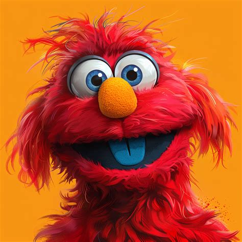 Bright Elmo Avatar Sesame Street Profile Picture By Celestialcanvas