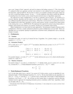 Faster Walsh Hadamard Transform And Matrix Multiplication Over Finite Fields Using Lookup Tables