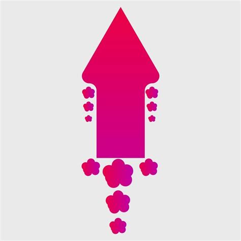 Design De Seta Para Cima Vetor Premium