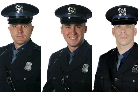 Three Michigan State Police Troopers At Flint Post Receive Bravery Award