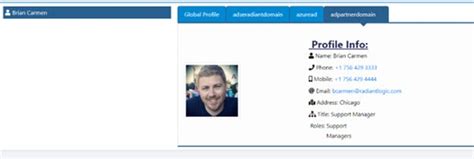 Global Identity Viewer Radiant Logic Documentation