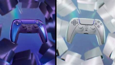 Dualsense Chroma Pearl Y Chroma Indigo ️ Cubiertas Ps5 ️