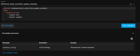 How To Send Array To Esphome Service From Python Esphome Home Assistant Community