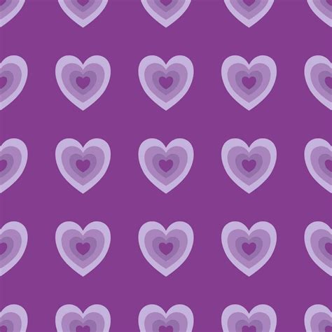 Purple Heart Pattern Seamless Background 5467309 Vector Art At Vecteezy