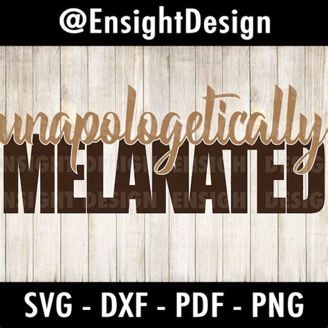 Melanin Poppin Svg Etsy
