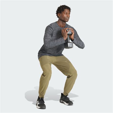 Clothing Workout Essentials Flex Woven Pant Green Adidas South Africa