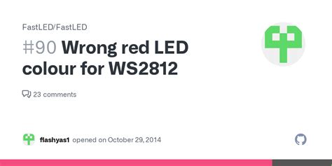 Wrong Red LED Colour For WS2812 Issue 90 FastLED FastLED GitHub