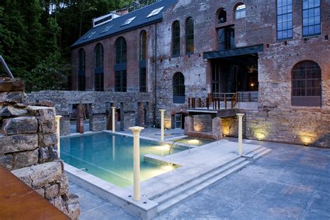 Clipper Mill Pool Wedding