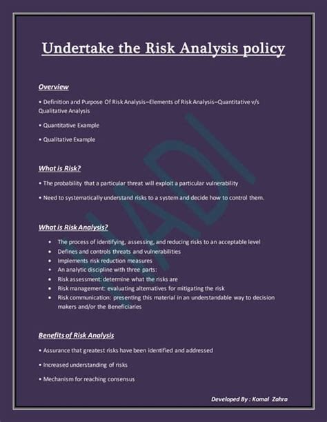 Undertake The Risk Analysis Policy Docx Information And Network Security Computing