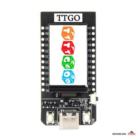 برد توسعه Ttgo T Display Esp 32 Cp2104 Wifi Bluetooth 114inch Lcd