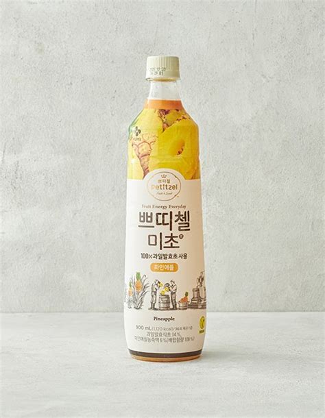쁘띠첼 미초 파인애플 900ml 마켓컬리