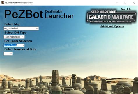 Image 4 Star Wars Pezbot Deathmatch Launcher Mod For Call Of Duty 4 Modern Warfare Moddb