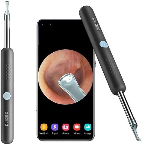 Endoscope denlèvement de cire doreille Otoscope avec caméra p Fhd lumières LED