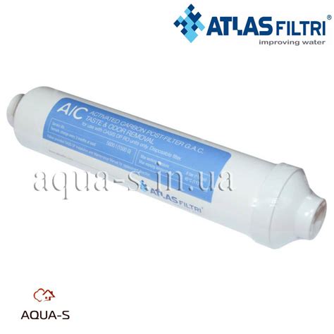 Постфильтр угольный Atlas Filtri для систем обратного осмоса (RE6332002 ...