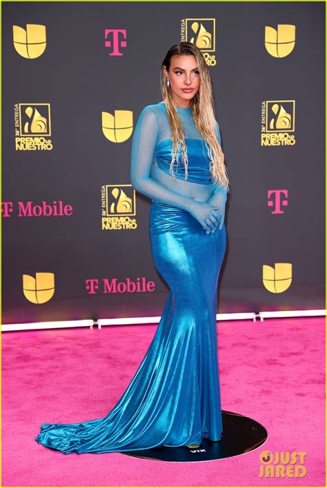 Machine Gun Kelly And Anitta Attend Univisions Premio Lo Nuestro Show In