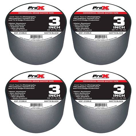 Prox Xgf 312blk 36ft 3 Commercial Grade Pro Audio Stage Reverb