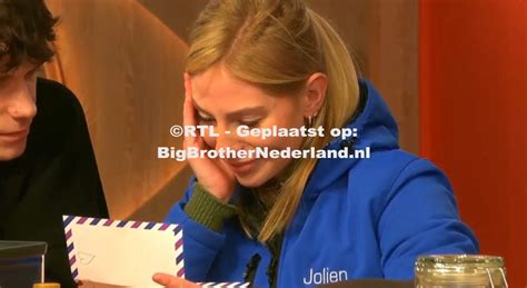 Jolien Krijgt Een Brief En Trui Van Oud Bewoner Jeffrey Big Brother