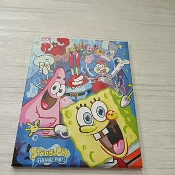Картина по номерам Art on Canvas Губка Боб на кухне в ассортименте ...